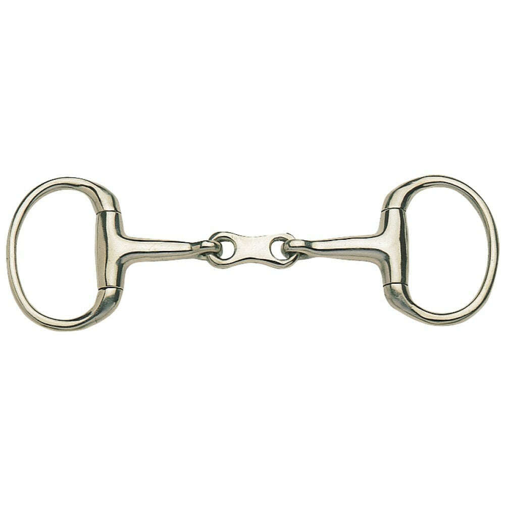Eggbutt Snaffle Bit w/French Mouth & Round Rings – Saddleworld Dural