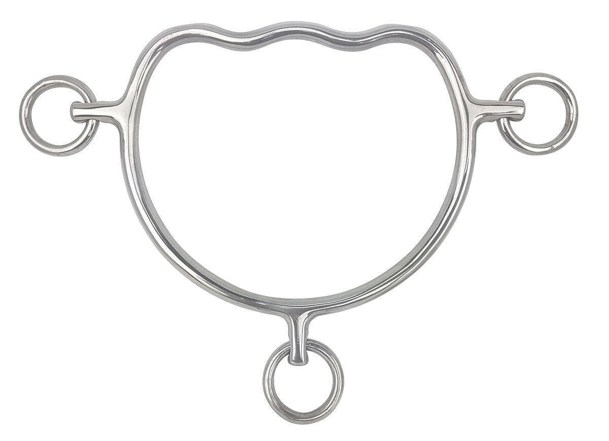 Wave Mouth Chifney Bit Stainless Steel – Saddleworld Dural