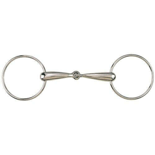 Thick Hollow Loose Ring Snaffle Bit w/90mm Rings – Saddleworld Dural