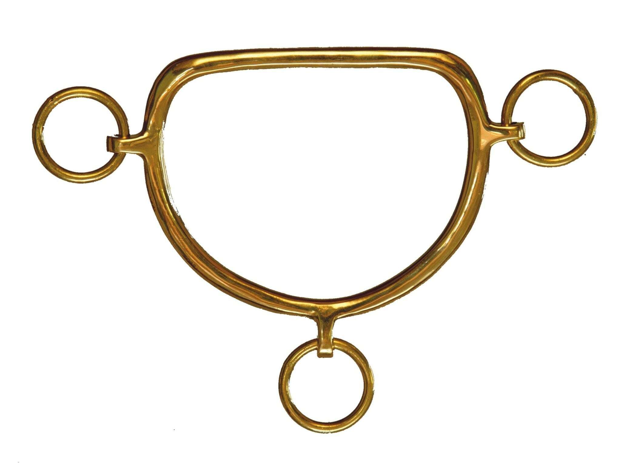 Chifney Bit - Solid Brass – Saddleworld Dural