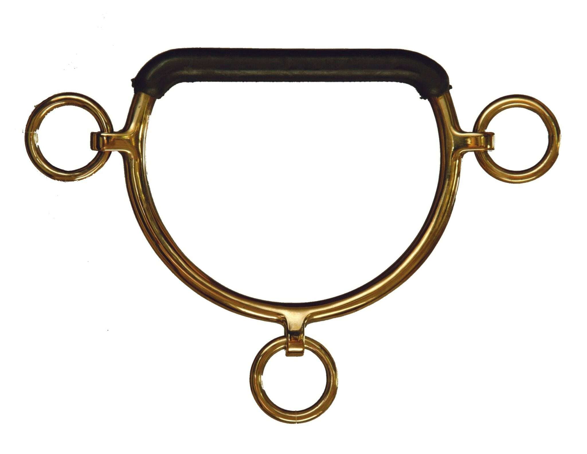 Solid Brass Chifney Bit with Rubber Mouth | Saddleworld – Saddleworld Dural